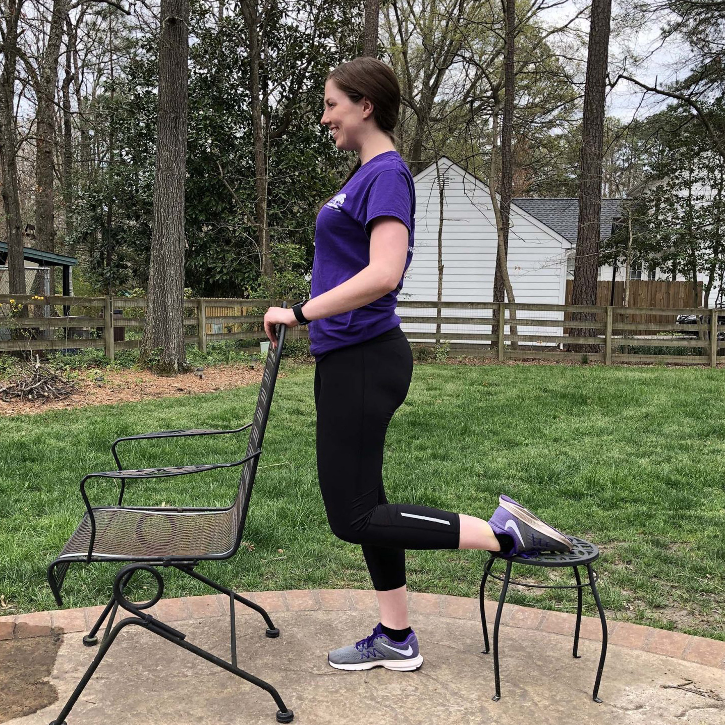 Hip Flexor Stretches Chair